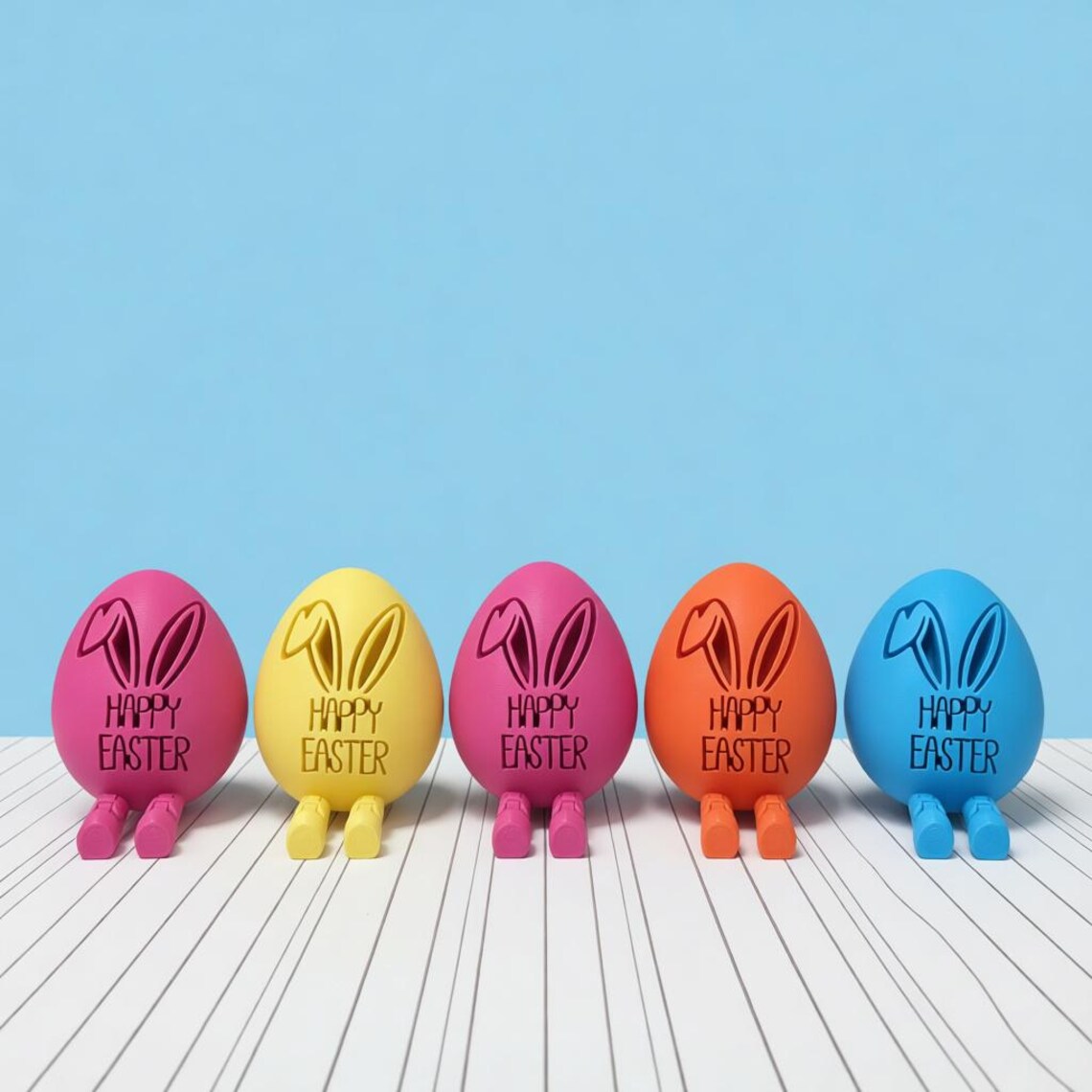 Articulated Easter Eggs STL - Moveable , Fun 3D Downloads | Commercial ...