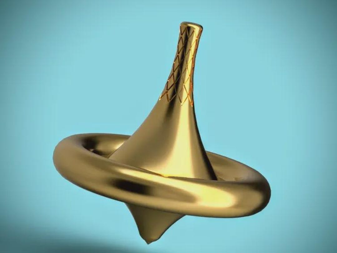 Inception Style Spinning Top - 3D Print File (STL) - Etsy