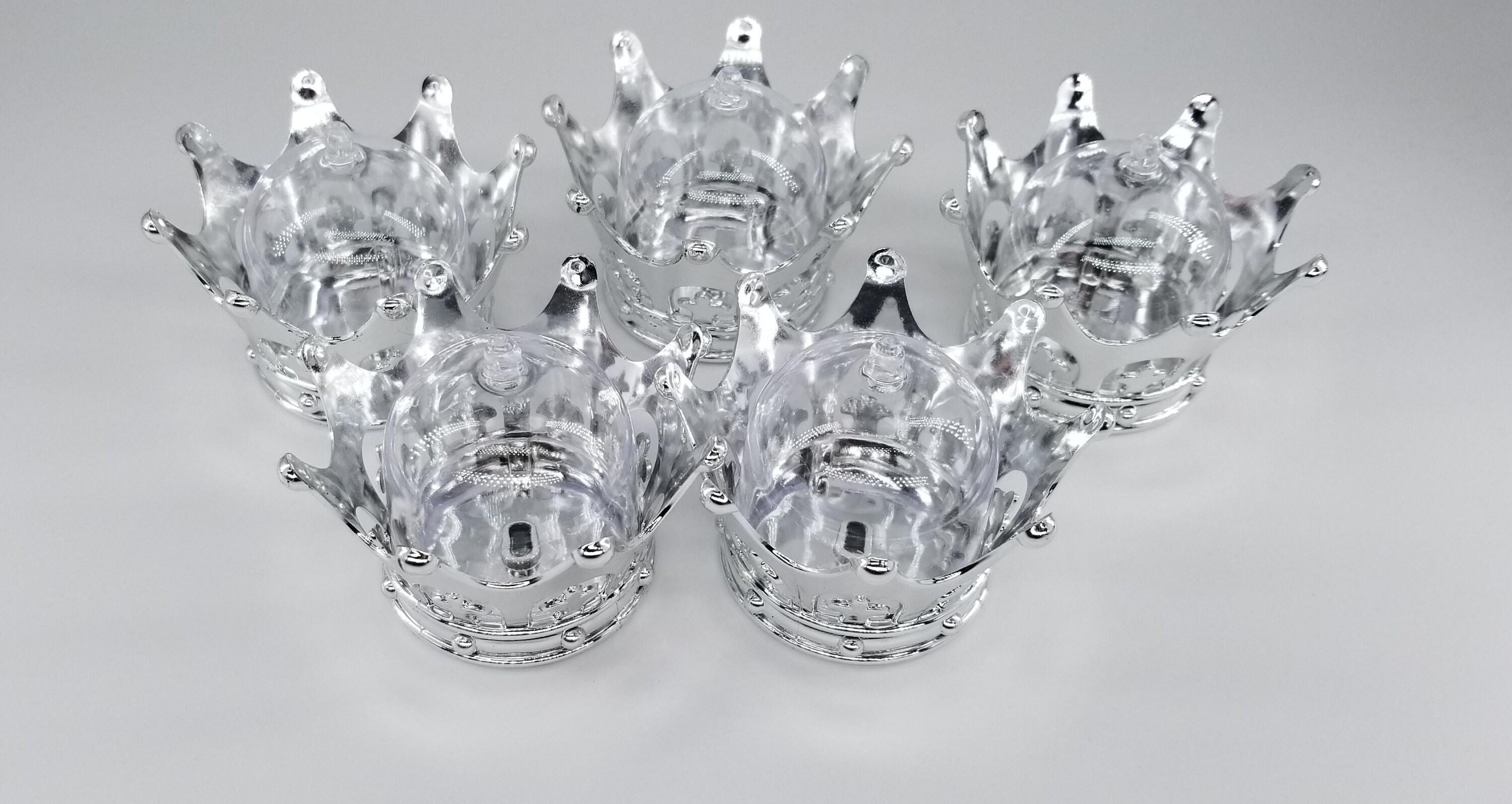 12pc Fillable Plastic Crown Containers Party Favor - Etsy UK
