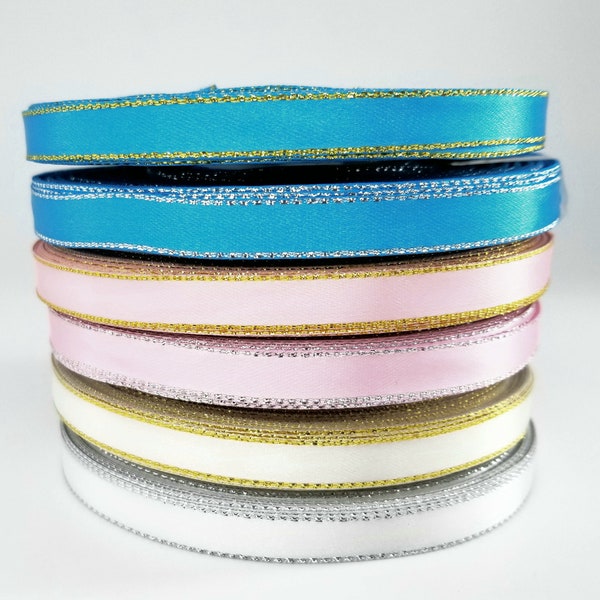 Gold Edge Ribbon - Etsy