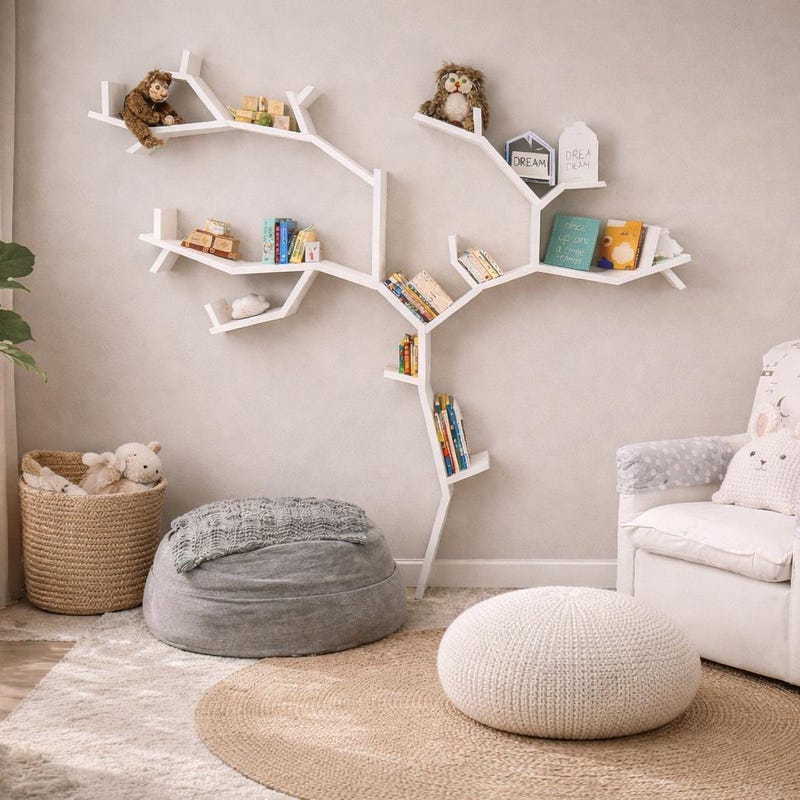 Tree Bookshelf Usa - Etsy