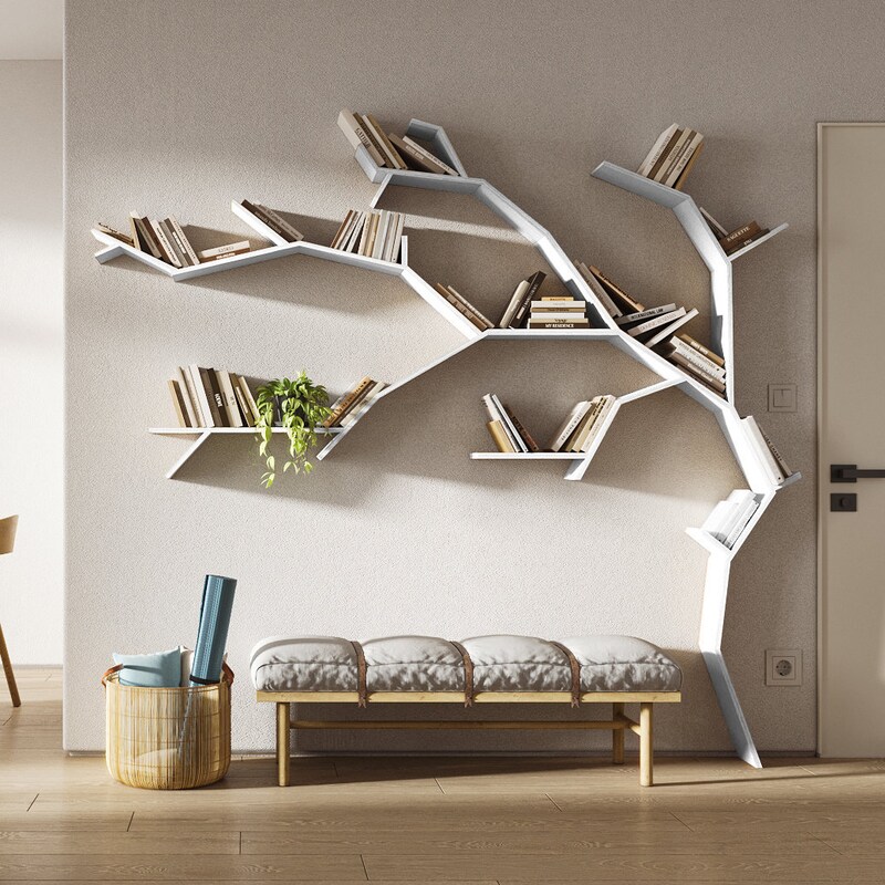 Tree Bookshelf - Etsy