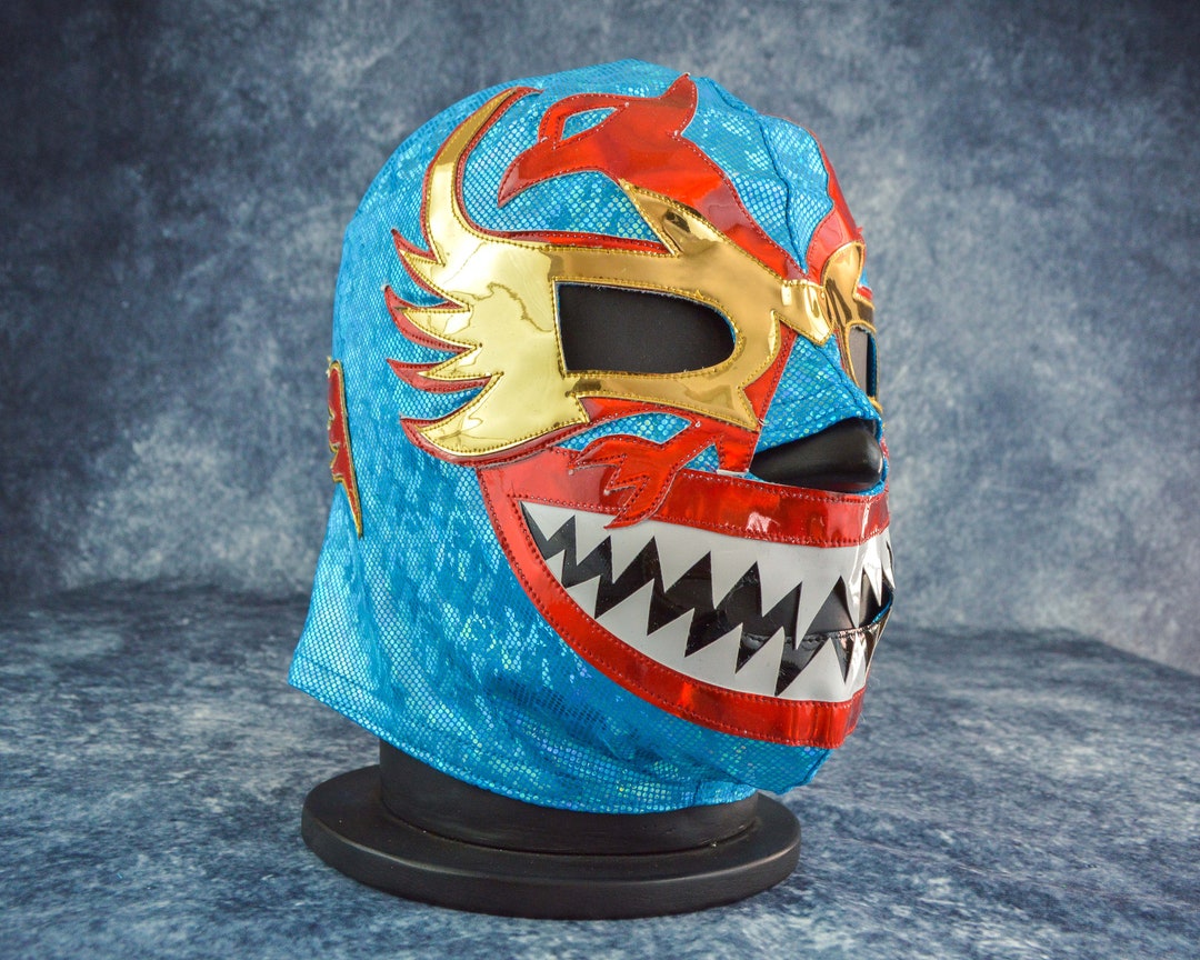 Shark Luchador Mask Mexican Wrestling Mask Lucha Libre Luchador Cosplay ...
