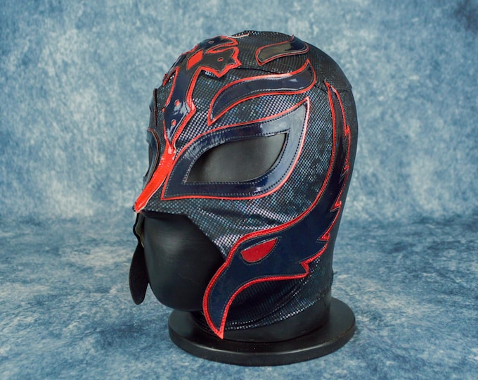 SHOCKER Lucha Libre Mexican Costume Wrestling Mask - (adult Size) Black ...