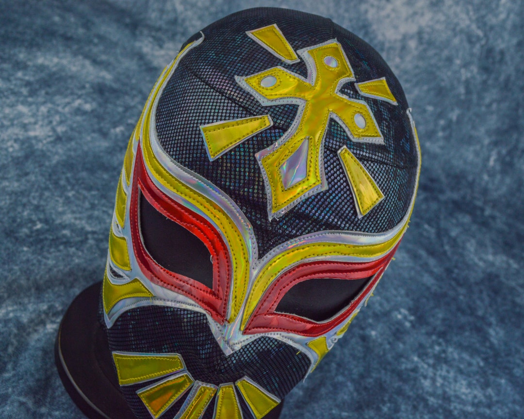 Authentic Mexican Lucha Libre Mask | Handmade Luchador Wrestling Mask ...