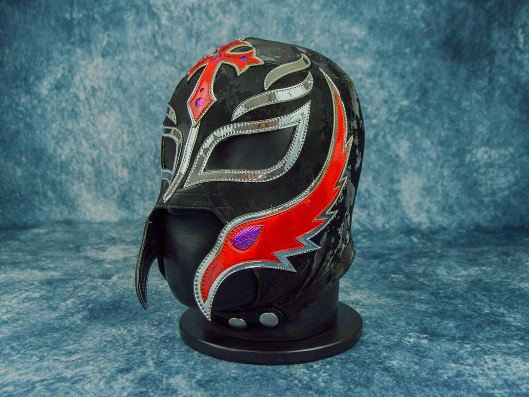 King Luchador Mask Mexican Wrestling Mask Lucha Libre Luchador Cosplay ...