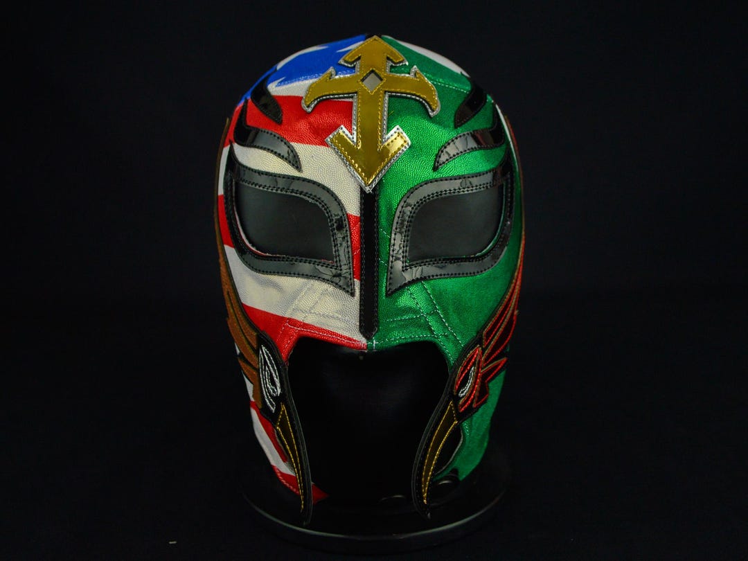 Authentic Mexican Lucha Libre Mask | Handmade Luchador Wrestling Mask ...