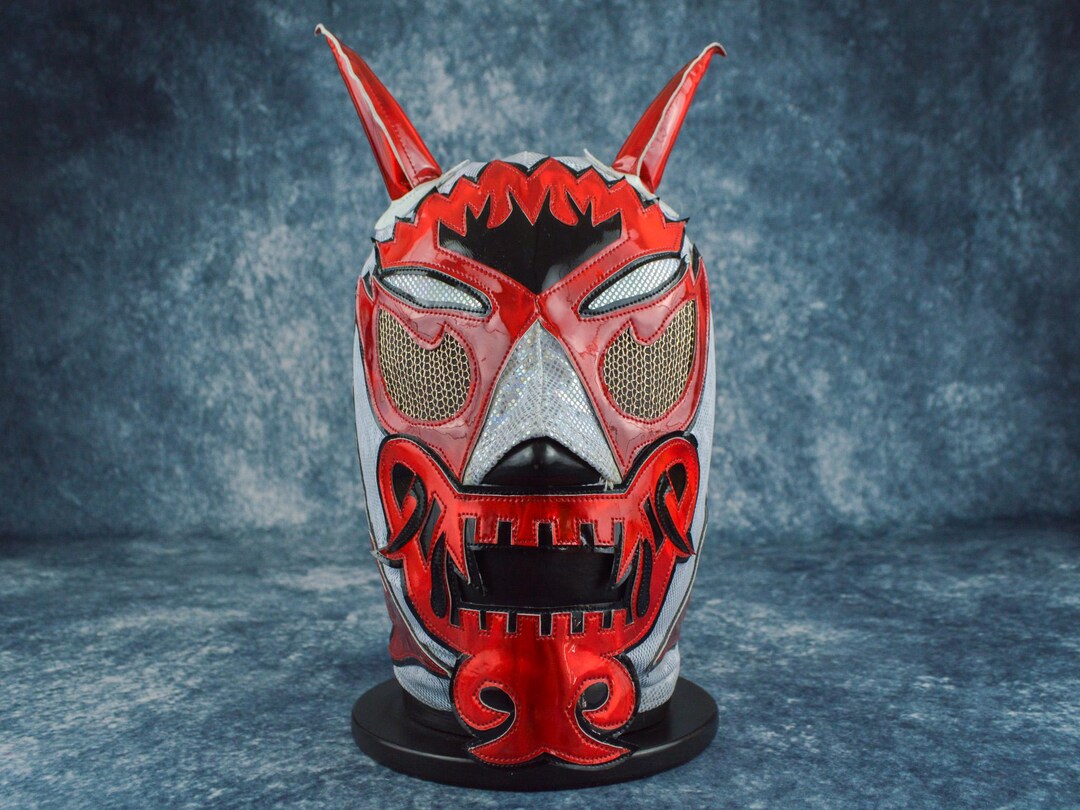 Devil Luchador Mask | Mexican Wrestling Mask | Lucha Libre | Luchador ...