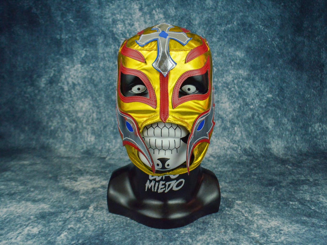Authentic Mexican Lucha Libre Mask | Handmade Luchador Wrestling Mask ...