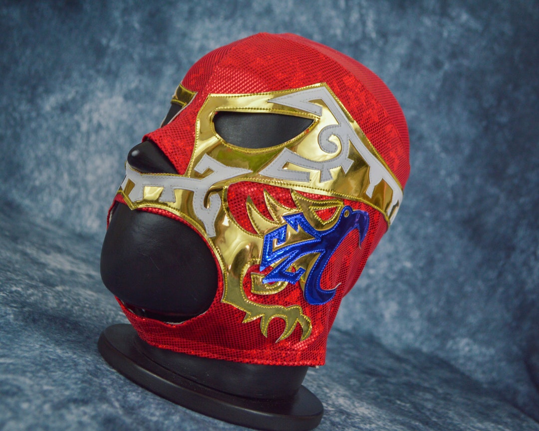 Aztec Warrior Luchador Mask Mexican Wrestling Mask Lucha Libre ...