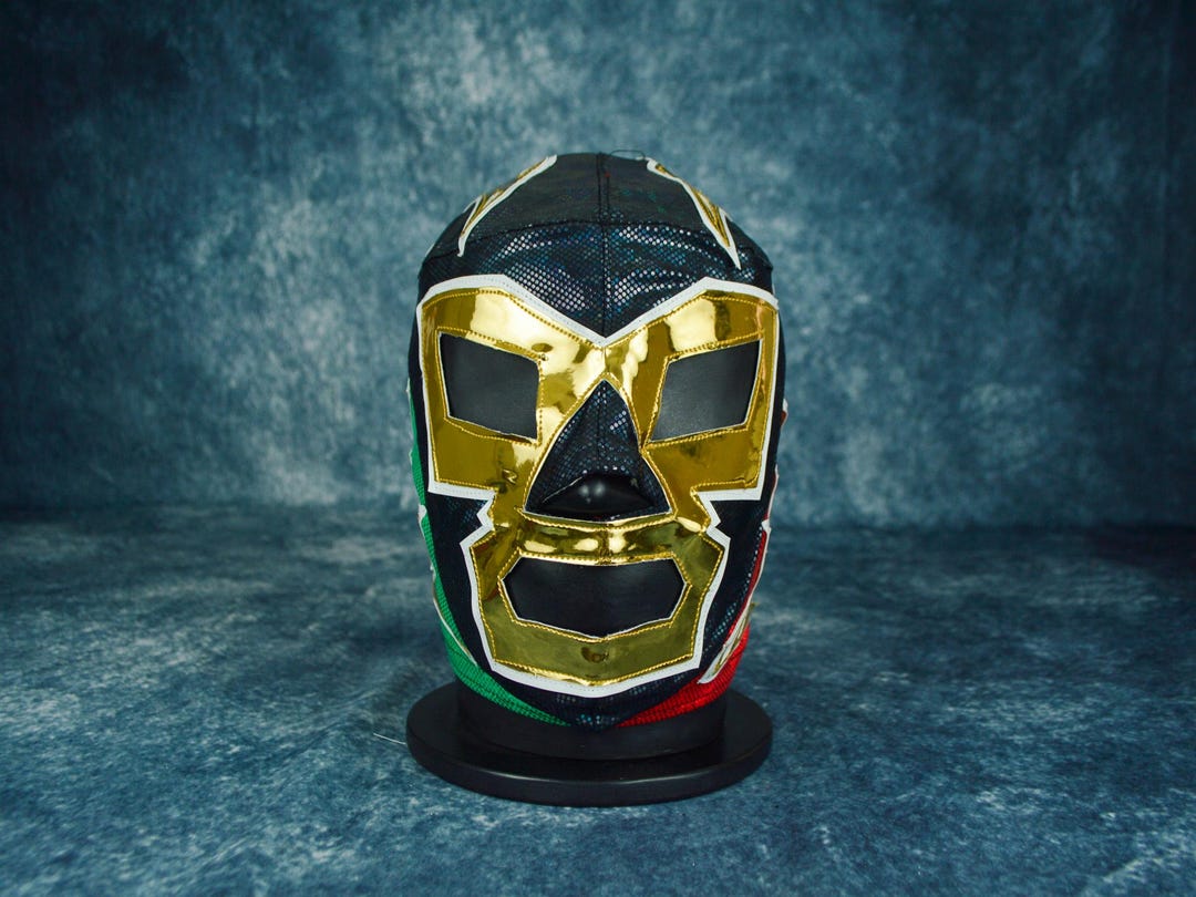 The Aztec Warrior Luchador Mask Mexican Wrestling Mask Lucha Libre ...