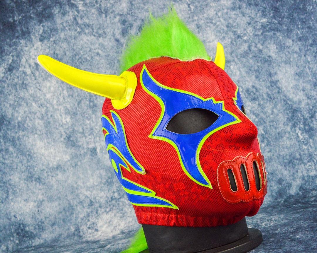 Punk Luchador Mask Mexican Wrestling Mask Lucha Libre Mask Cosplay ...