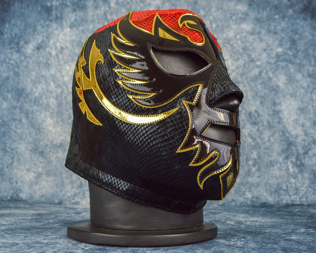 Black Hawk Luchador Mask Lucha Libre Mexican Wrestling Mask - Etsy