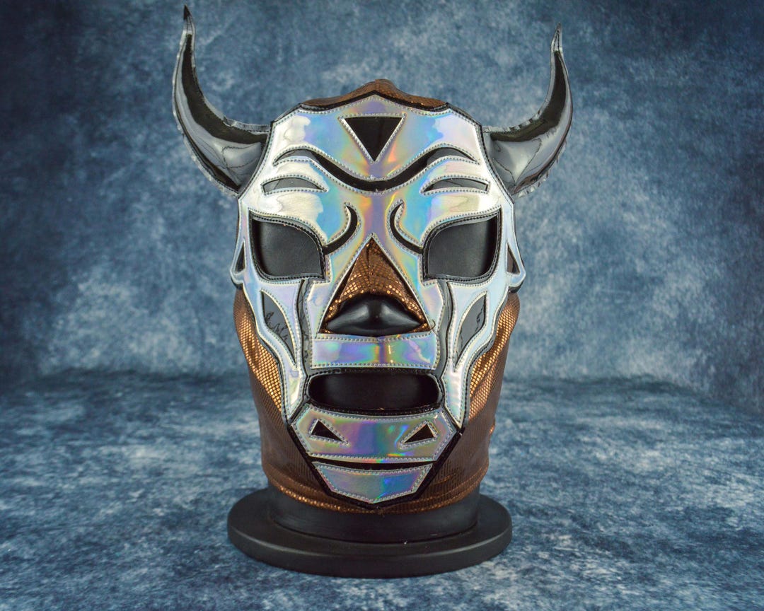 Bull Luchador Mask | Mexican Wrestling Mask | Lucha Libre | Luchador ...