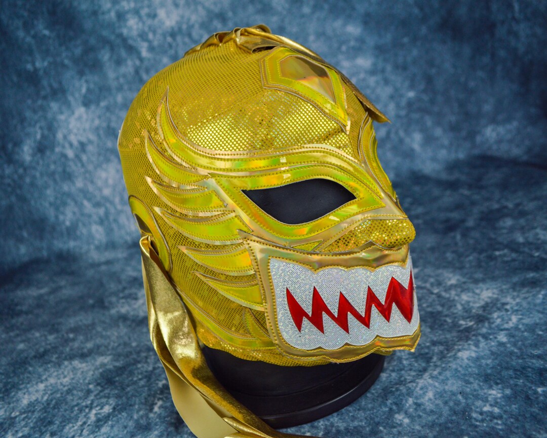 Shark Warrior Luchador Mask | Mexican Wrestling Mask | Lucha Libre ...
