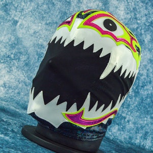 Monster Shark Luchador Mask | Mexican Wrestling Mask | Lucha Libre ...