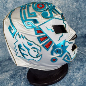 Aztec Luchador Mask | Mexican Wrestling Mask | Lucha Libre Costume ...