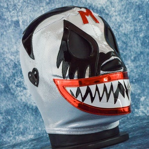 Shark Luchador Mask Mexican Wrestling Mask Lucha Libre Luchador Cosplay ...