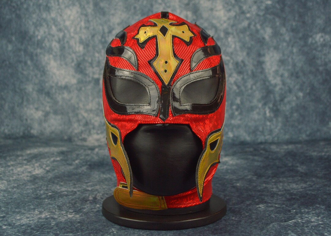 King Luchador Mask Mexican Wrestling Mask Lucha Libre Mask Cosplay ...