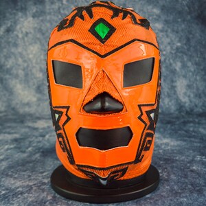 Wagner Pumpkin Luchador Mask Mexican Wrestling Mask Lucha Libre Mask ...