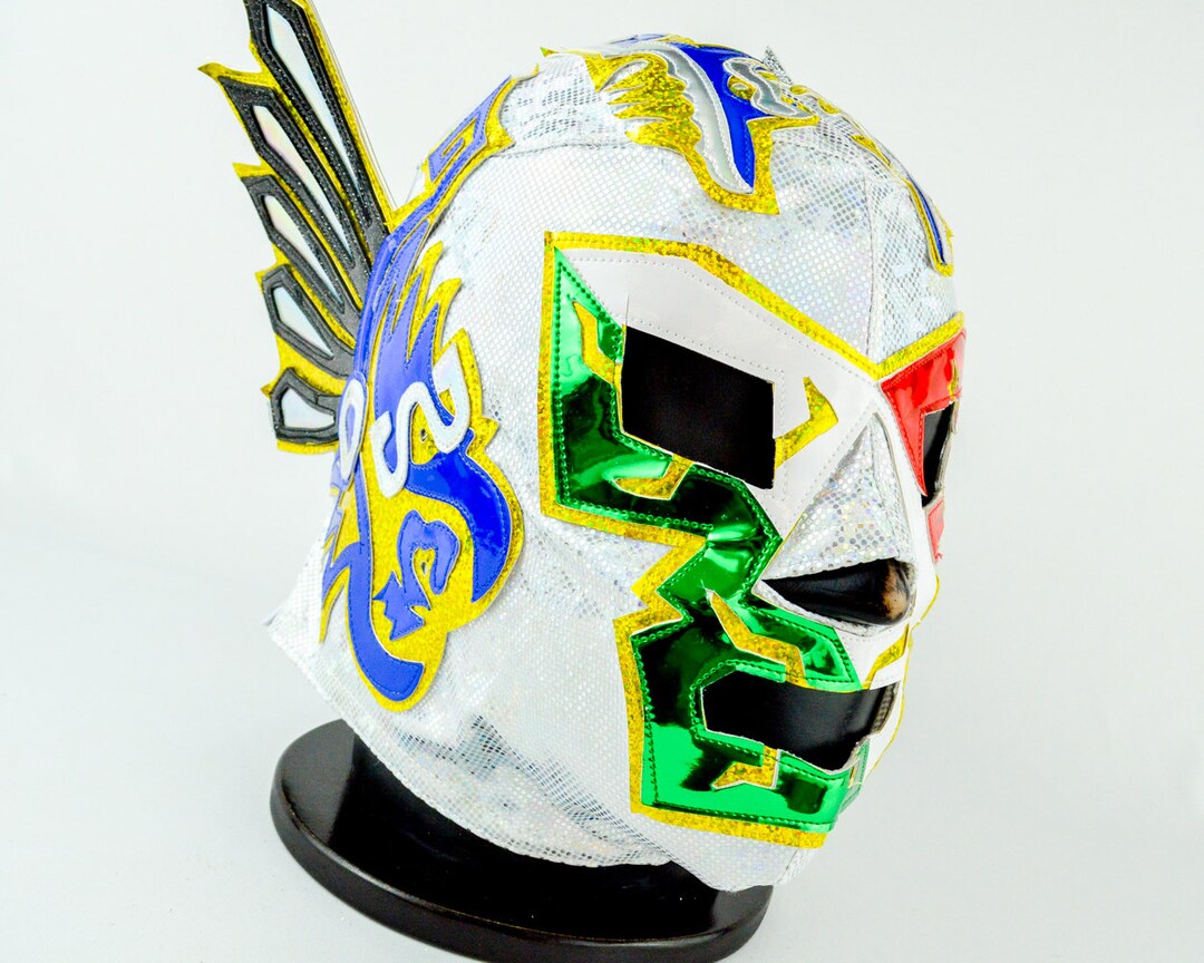Aztec Warrior Luchador Mask Mexican Wrestling Mask Lucha Libre Luchador ...