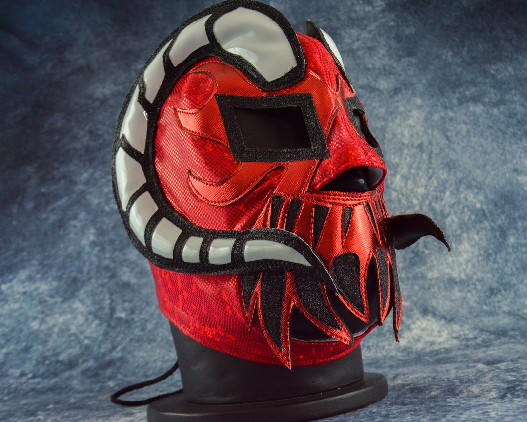 Ephesto Luchador Mask Lucha Libre Mexican Wrestling Mask Adult - Etsy