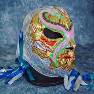 Authentic Mexican Lucha Libre Mask | Handmade Luchador Wrestling Mask ...
