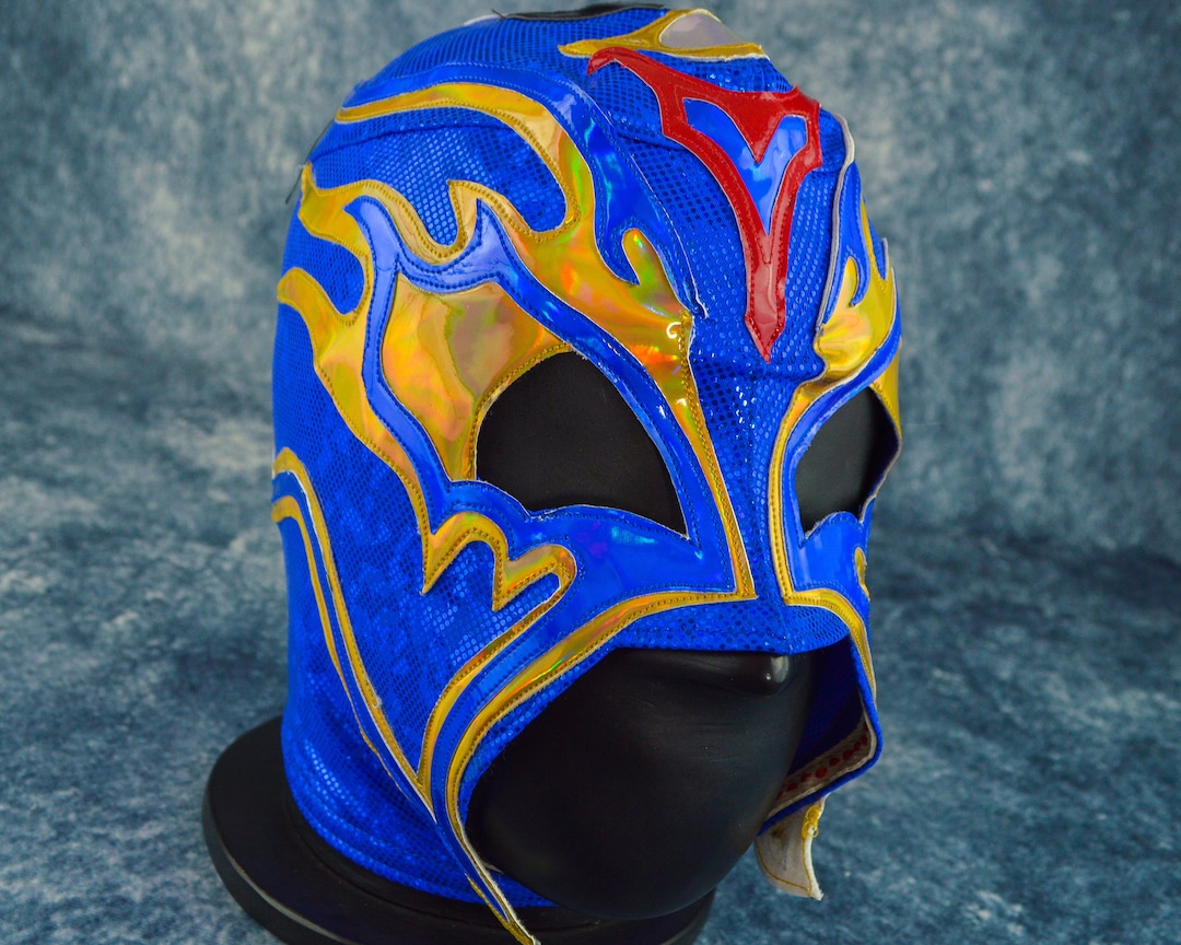 Authentic Mexican Lucha Libre Mask | Handmade Luchador Wrestling Mask ...