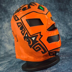Wagner Pumpkin Luchador Mask Mexican Wrestling Mask Lucha Libre Mask ...
