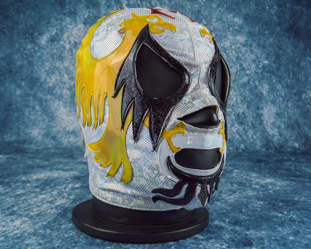 Ghost Luchador Mask | Mexican Wrestling Mask | Lucha Libre | Luchador ...