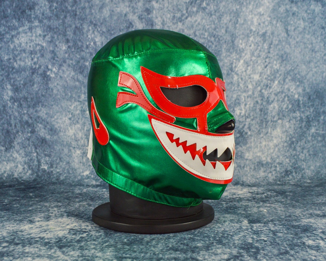Shark Shark Wrestling Mask Mexican Luchador Mask Lucha Libre Adult Mask ...