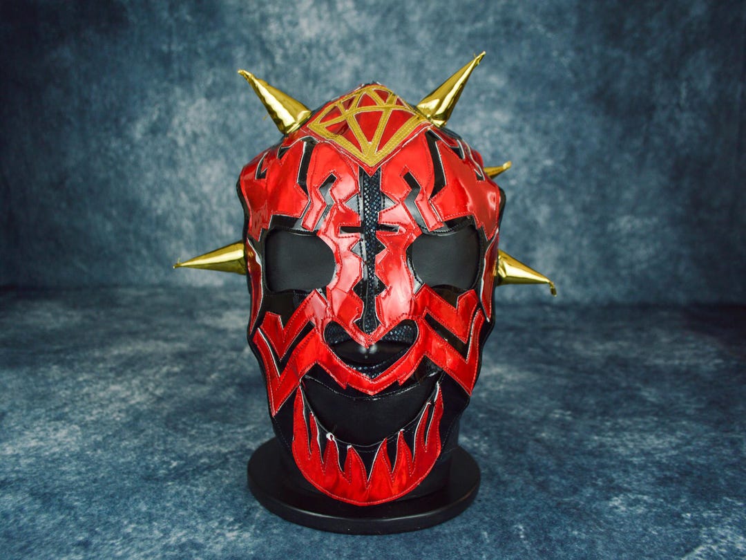 Lord Evil Luchador Mask | Mexican Wrestling Mask | Lucha Libre ...