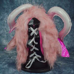 Baphomet Pink Luchador Mask Halloween Ghost Wrestling Mask. Lucha Libre ...