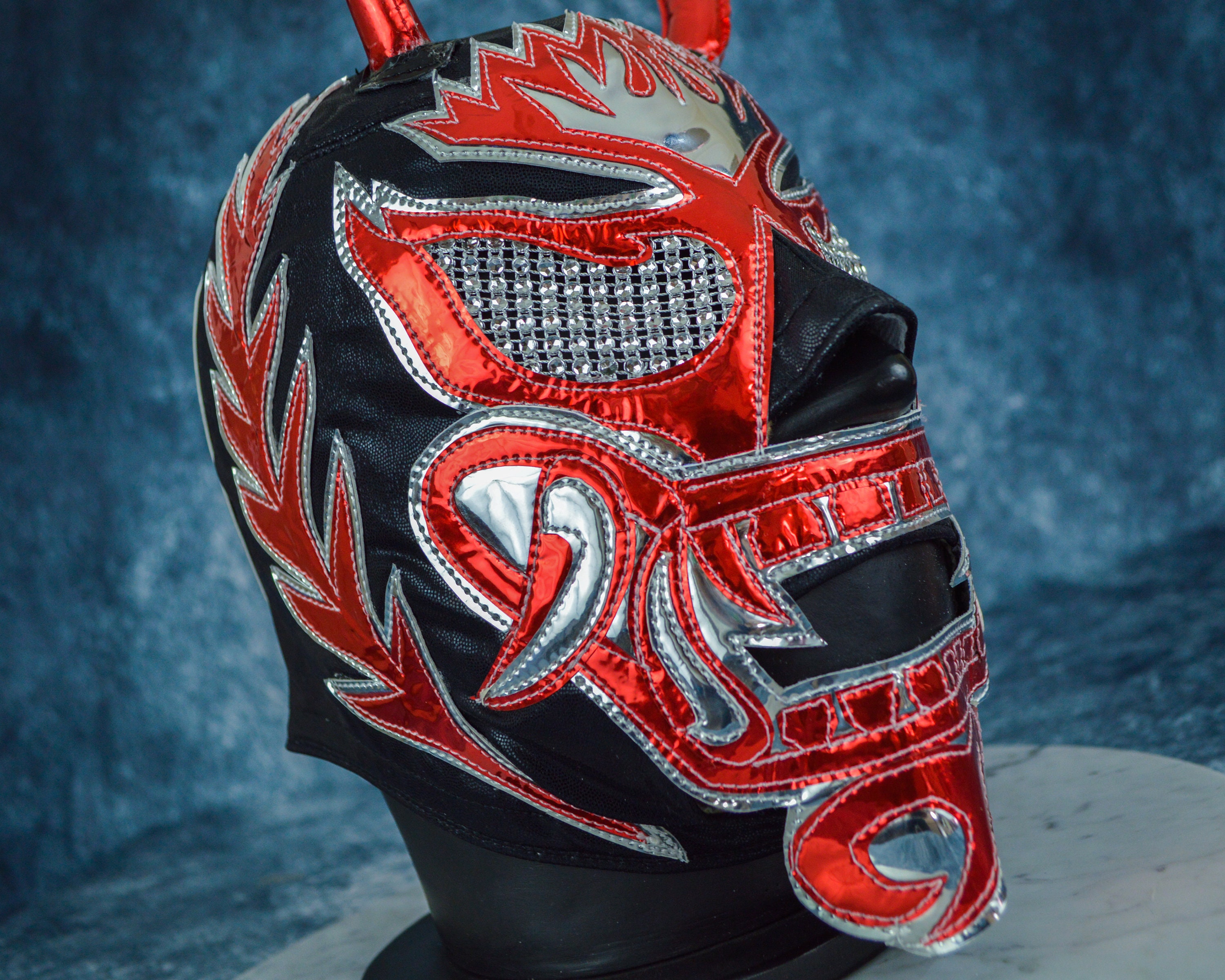 Authentic Mexican Lucha Libre Mask | Handmade Luchador Wrestling Mask ...