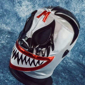 Shark Luchador Mask Mexican Wrestling Mask Lucha Libre Luchador Cosplay ...