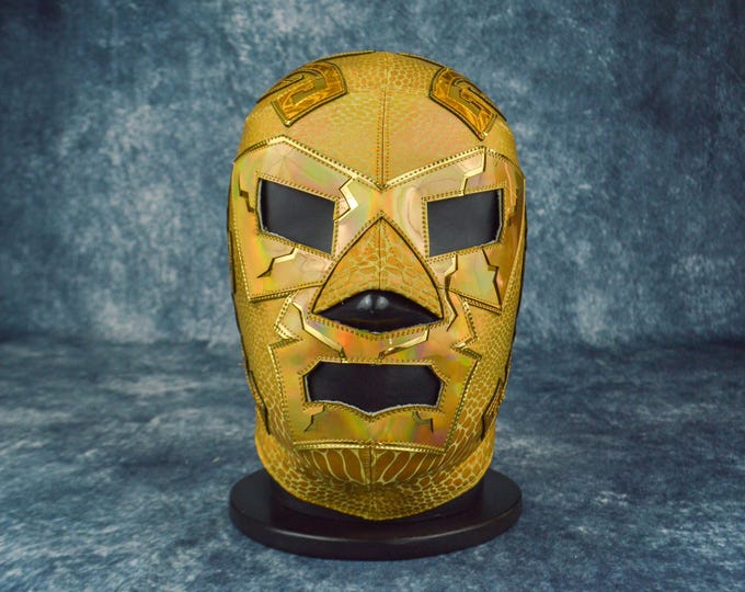 Aztec Luchador Mask | Mexican Wrestling Mask | Lucha Libre | Luchador ...