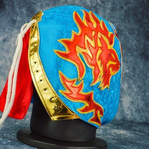Valiente Luchador Mask Mexican Wrestling Mask Lucha Libre Mask Cosplay ...