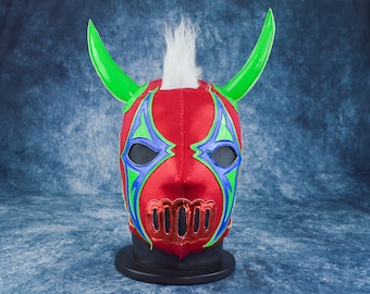 Authentic Mexican Lucha Libre Mask | Handmade Luchador Wrestling Mask ...