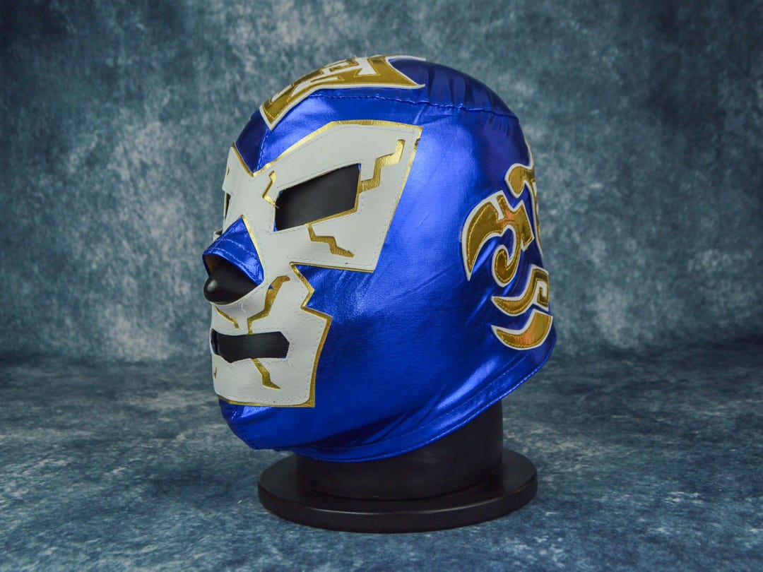 Aztec Luchador Mask | Mexican Wrestling Mask | Lucha Libre | Luchador ...