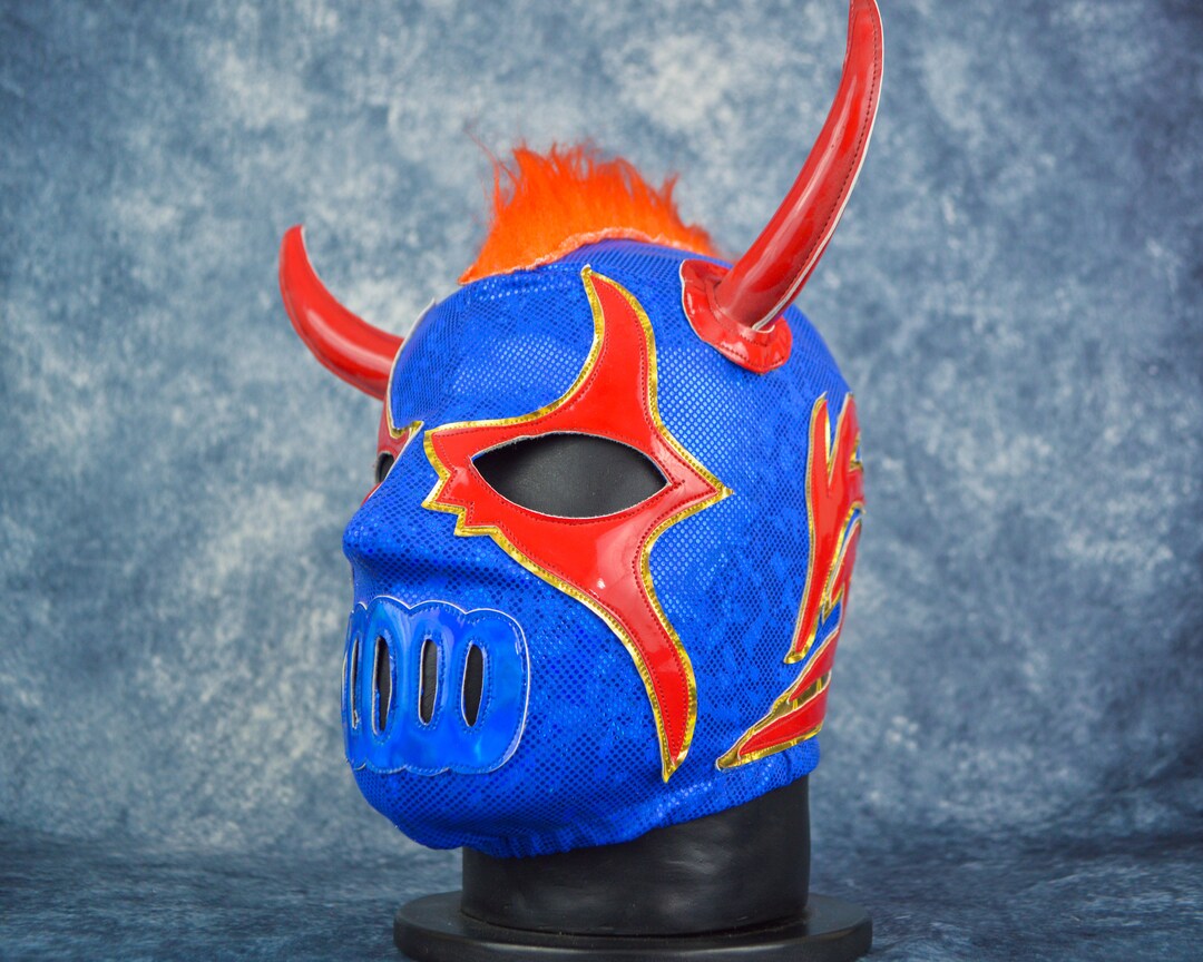 Punk Luchador Mask | Mexican Wrestling Mask | Lucha Libre | Luchador ...