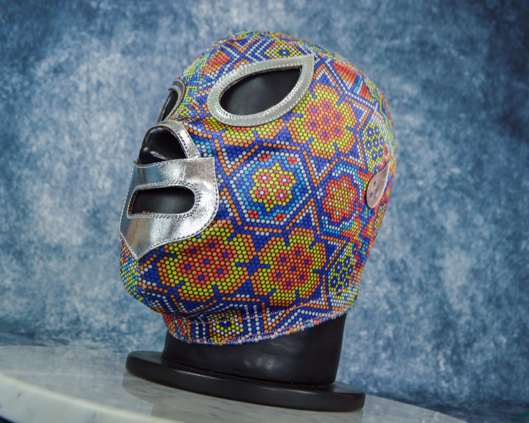 Santo Huichol Mask Mexican Professional Luchador Mask Lucha Libre Mask ...