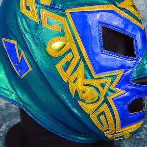 Authentic Mexican Lucha Libre Mask | Handmade Luchador Wrestling Mask ...