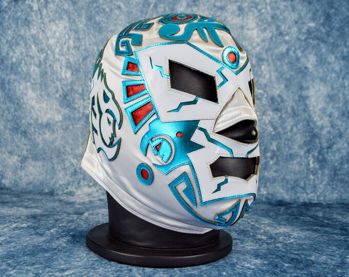 Aztec Luchador Mask | Mexican Wrestling Mask | Lucha Libre Costume ...