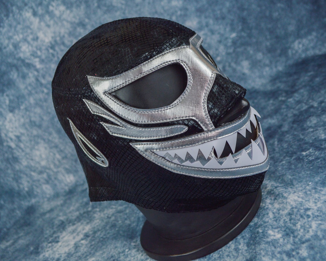 Shark Luchador Mask Lucha Libre Mexican Luchador Mask Adult - Etsy