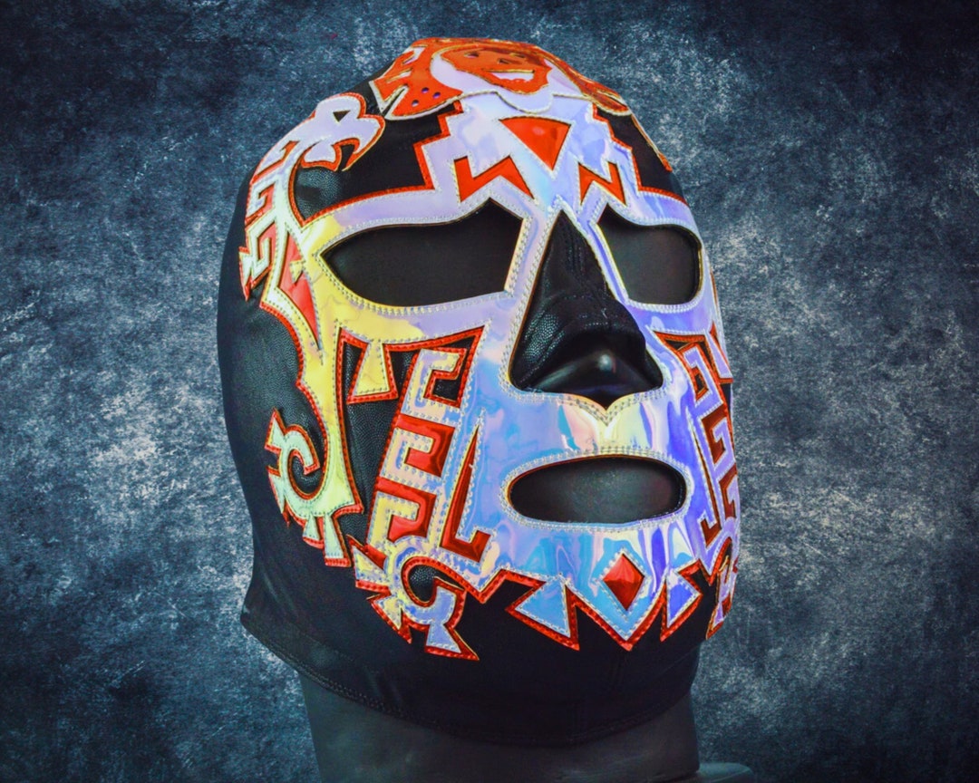 Authentic Mexican Lucha Libre Mask | Handmade Luchador Wrestling Mask ...