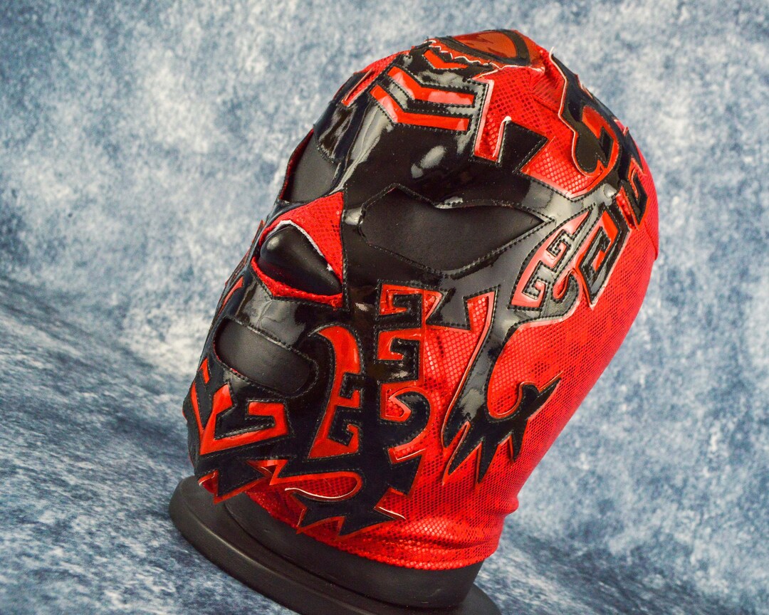 Aztec God Luchador Mask Mexican Wrestling Mask Lucha Libre Halloween ...