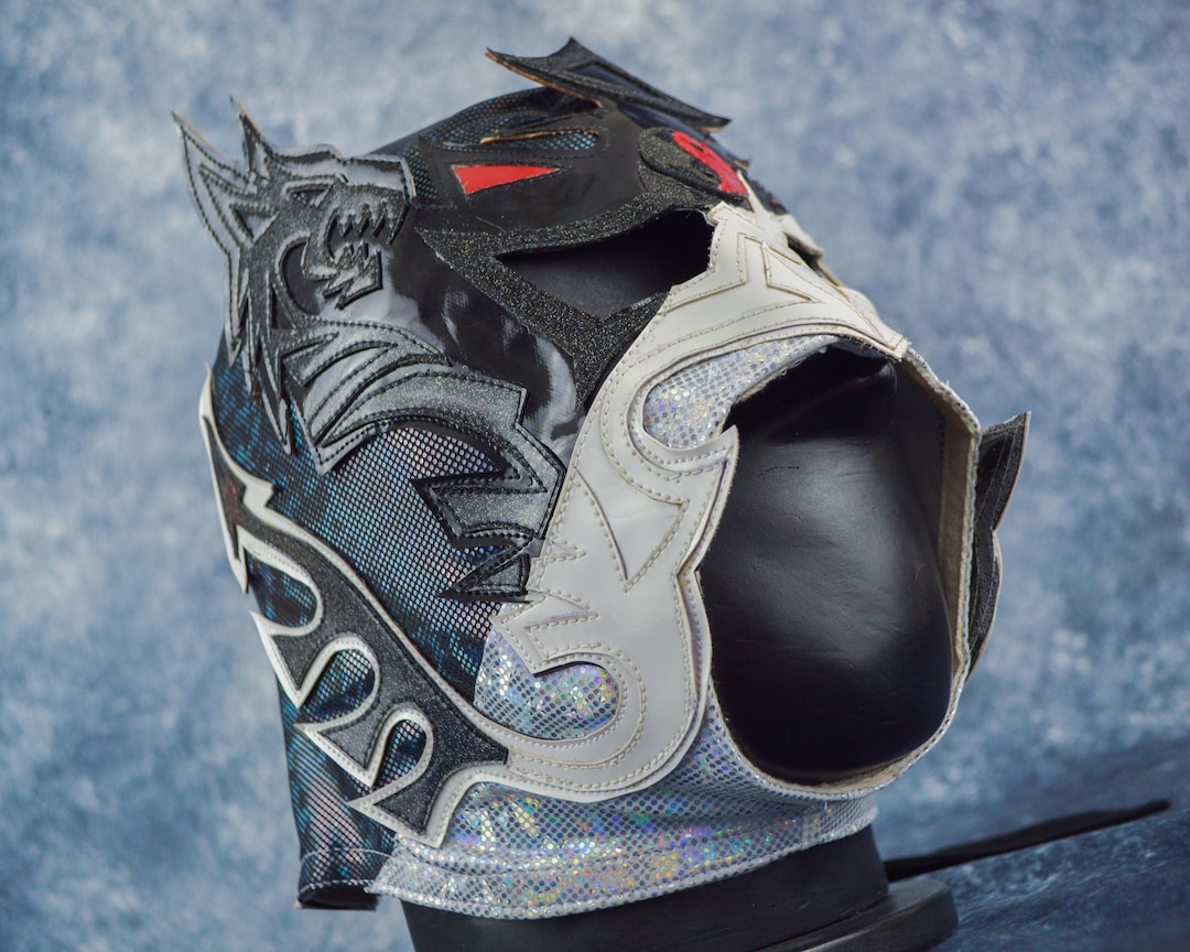 Dragon Luchador Mask Mexican Wrestling Mask Lucha Libre Luchador ...