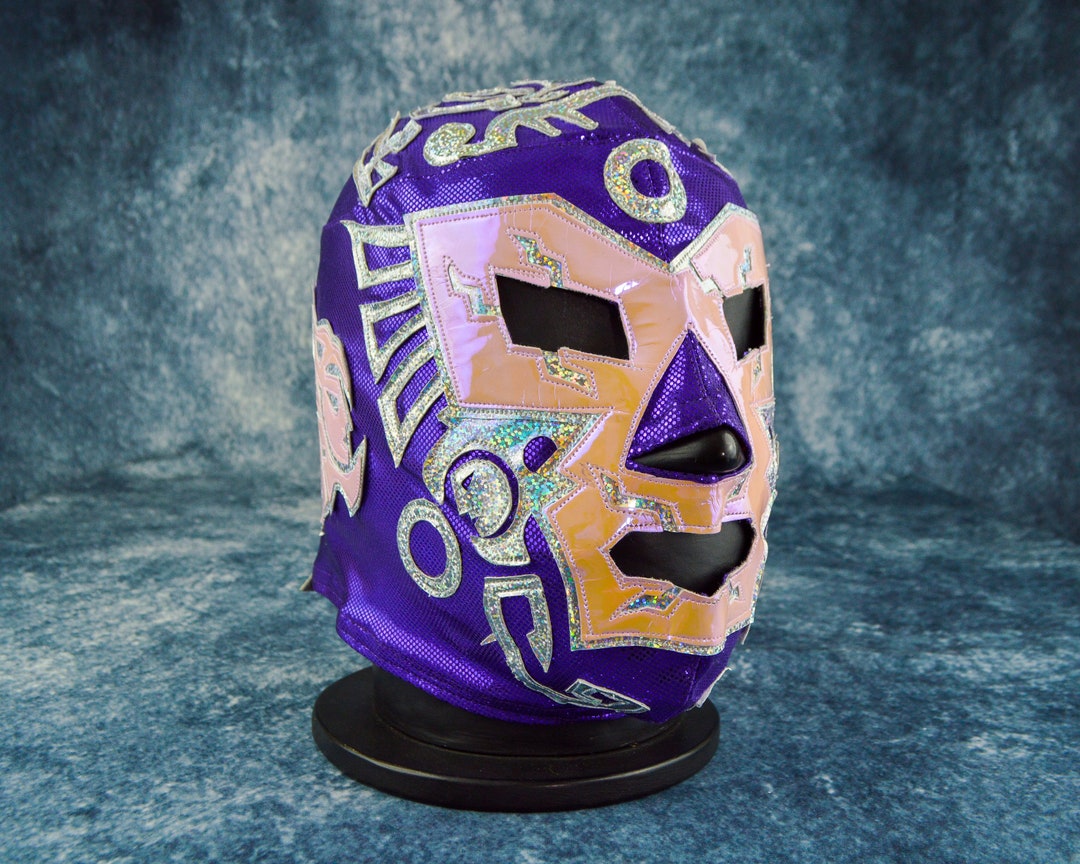 Wagner Purple Mist Mexican Wrestling Lucha Libre Wrestler - Etsy