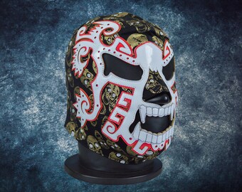 Referee Luchador Mask Lucha Libre Mexican Luchador Mask Adult ...
