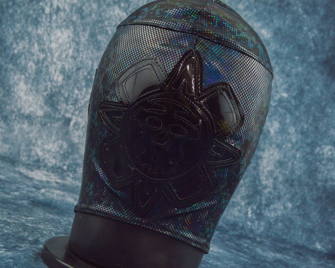 Black King Luchador Mask Mexican Wrestling Mask Lucha Libre Mask ...